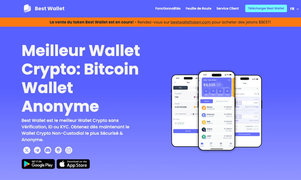 Quel est le meilleur wallet crypto en 2025 ? Zoom sur BestWallet et sa ...